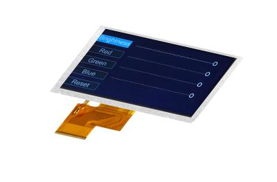 中国 TN型 5インチ TFT LCDスクリーン ILI5960 ILI6122 キャッシング用のドライバーIC 販売のため