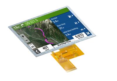 China 5 inch TFT-LCD-scherm met ips volledige kijkhoek 800x480 resolutie Te koop