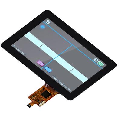 Китай 5-дюймовый LVDS дисплей IPS 800x480 с емкостным сенсорным экраном продается