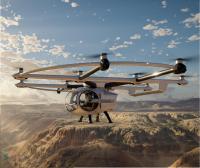 Quality Economy eVTOL with 12-Rotor Distributed Propulsion 5-Minute Battery Swap and 270 for sale
