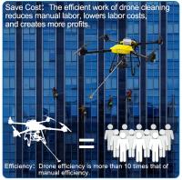 Quality High Pressure Cleaning Drone with 4100PSI Water Pump Pressure, 15-25 Mins Flying for sale