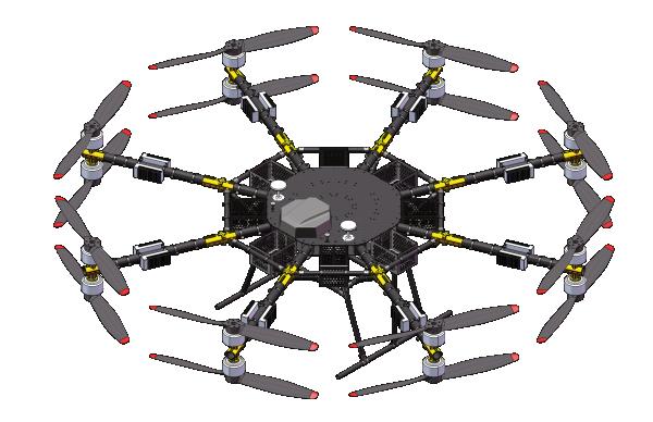 Quality Heavy-Duty Drone with 500kg Rated Load and 800V High-Voltage Power System for Dual-Drone Lifting ≥800kg for sale