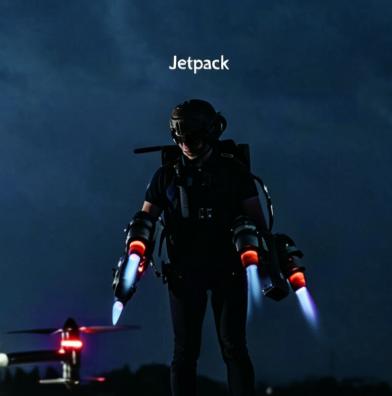 Quality Jet Flight Pack with 7 Micro Turbojet Engines for Vertical Takeoff and Landing and Satellite Communication for sale