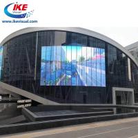 China Window Display Fixed LED Screen P5 Transparent Outdoor Energy Saving for sale