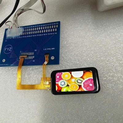 China 600 cd/m2 170x320 IPS TFT LCD Display 1.45 Inch IPS Capacitive Touchscreen For Industrial Applications for sale