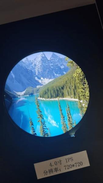 Quality 480x800 LCD TFT Panel 4 Inch Round TFT LCD Display With IPS Full Viewing Angle for sale