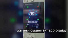 3.5 Inch Custom TFT LCD Display Module for Electric Scooter Dashboard