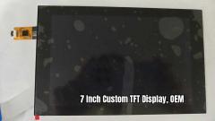 7 Inch Custom TFT Display, OEM ODM Customized