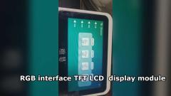 RGB interface TFT LCD  display module