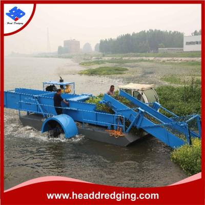 China 2019 Hot Newest Small Aquatic Weed/Water Hyacinth/Enteromorpha /Duck Weed / Reed Harvester Sale for sale