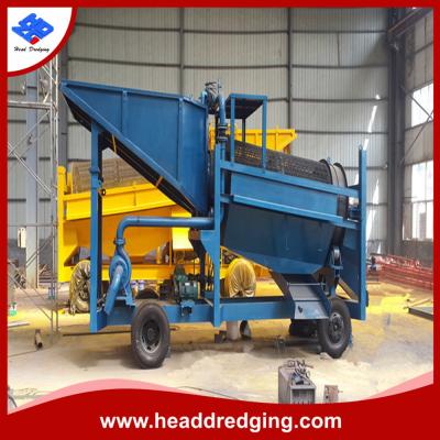 China HD-T30 Portable Gold Trommel Screen Equipment Direct Sales for sale