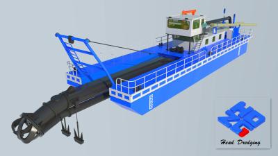 China Head Dredging Hydraulic Cutter Suction Dredger for Sale for sale