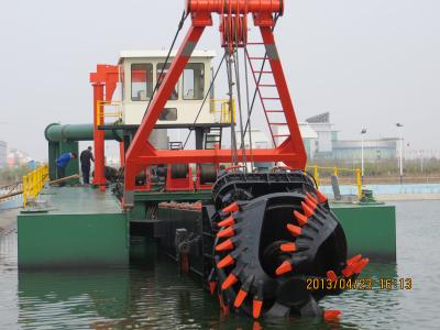 China Hydraulic 24 Inch River Cutter Suction Dredger for sale