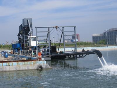 China JSD300 River Sand Suction Dredger for Inland River Cleaning for sale