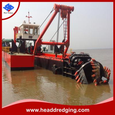 China hydraulic cutter suction dredger for river sand dredging mud sand excavating machine for sale