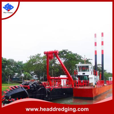 China high performance cutter suction dredger for river sand excavating dredging machine for sale