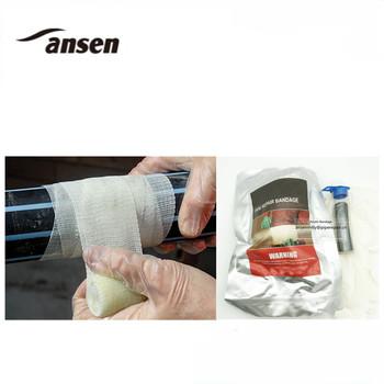 China Emergency Industrial Amouring Fast Bounding PVC Insulated Pipe Repair Bandage Fix Tape for sale