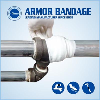 China Widely Used Industrial PU Resin Pipe Wrap Repair Bandage Pipeline Coating Industrial Amor Wrap for sale