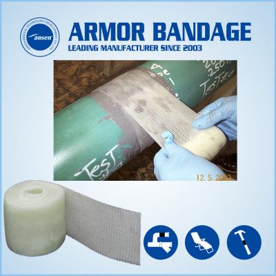 China Exhaust repair bandage fiberglass pipe repair tape for sale