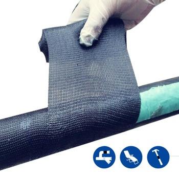 China Factory Price Pipe Repair Bandage For Leaking Pipe Sealing /Fiberglass Fix Wrap Tape for Gas Oil Plumbing Pipeline Repai for sale