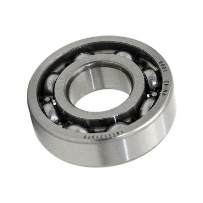 Cina Singola scanalatura 6001 12x28x8 con cuscinetto a sfera di ABEC 3 aperti che sopporta P6 in vendita