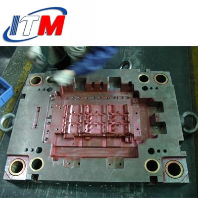 China Stainless Steel Precision Mold Parts Custom Drawing Machining Auto Connector Bracket Mold Inserts for sale