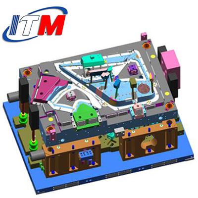 China 1.2344/S136/NAK80/1.2316 Steet of cav and core Customized 2k Injection Molding , Plastic Car Key Plastic Mold Components for sale