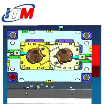 China Auto unscrewing mould with VEGA molded in threaded inserts for sale
