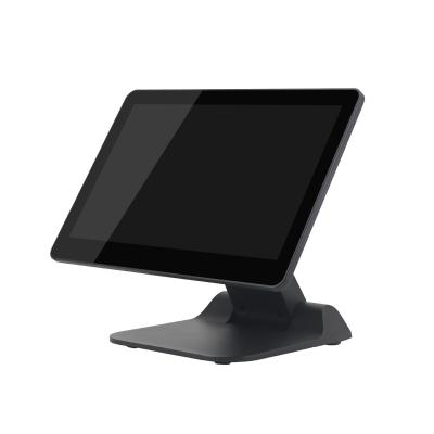 China 15.6 Inch POS Machine System Black / White Cash Register POS System Software Windows / Android for sale