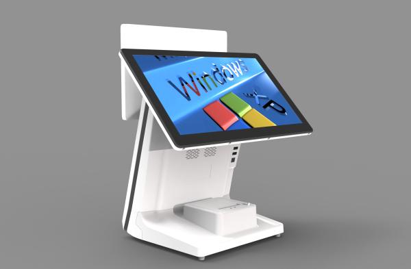 Quality Dual Screen Smart POS Terminal Intelligent All In One Billing Machine 4GB for sale