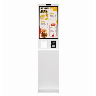 China Android 11 Self Service Order Machine Customizable Restaurant Self Ordering Kiosk 1920*1080 for sale