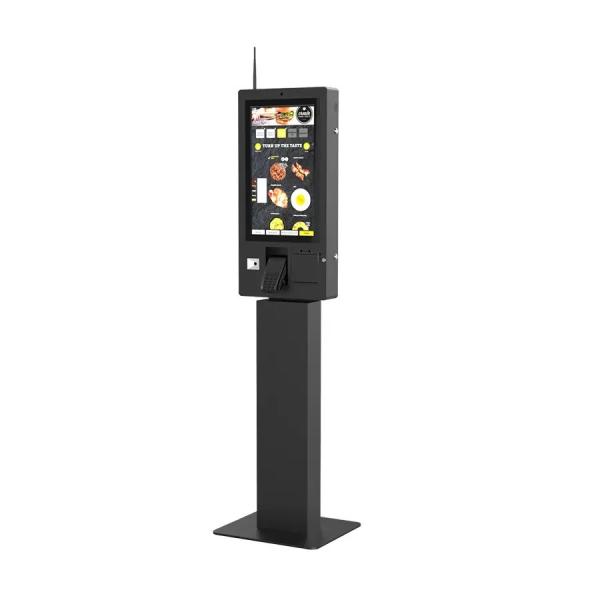 Quality Integrated Self Service Food Ordering System 1920*1080 32 Inch Kiosk Ultra Clear for sale