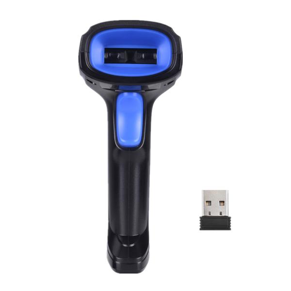 Quality 1D 2D Wireless Handheld Barcode Scanner High Speed Automatic Barcode Scanner for sale
