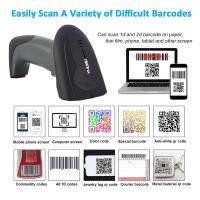 China 4mil Handheld Barcode Scanner Cordless High Resolution Cordless Barcode Scanner for sale