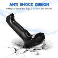 China 5V 1D 2D QR Barcode Scanner Fast Response Wireless Hand Scanners for sale