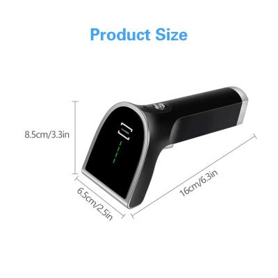 China 3.3mil Handheld Barcode Scanner 1D 2D Bi Directional Barcode Scanner For Supermarkets for sale