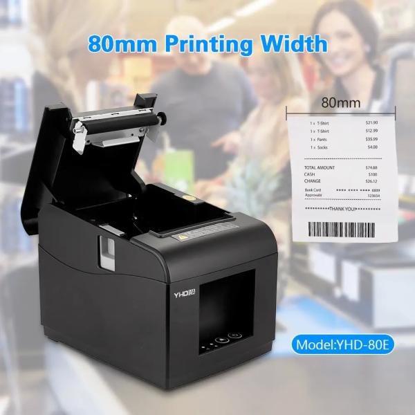 Quality Commercial Thermal Bill Printer 24V 1.25A Retail Thermal Printer Waterproof for sale