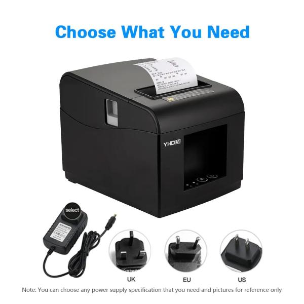 Quality Commercial Thermal Bill Printer 24V 1.25A Retail Thermal Printer Waterproof for sale