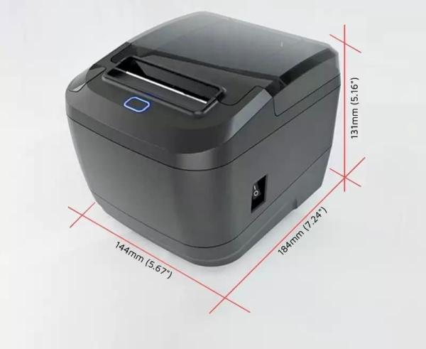 Quality Bluetooth WiFi Thermal Bill Printer 80mm Thermal Receipt Printer For Supermarket for sale