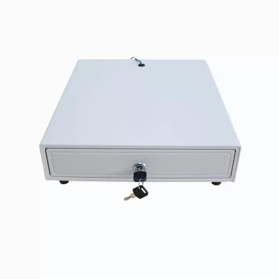 China Solid POS Cash Drawer 12V Lockable Cash Box Customized For Commercial Store for sale