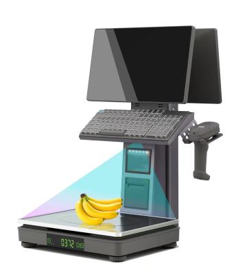 China Customized Self Checkout Scale 4GB Weighing Scale For Supermarket for sale