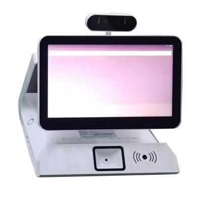 China 1366*768 Self Service POS System Intelligent Biometric Verification Machine For Mine Attendance for sale