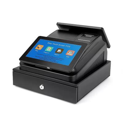 China 15.6 Inch POS machine System Portable Intelligent Cash Register  Capacitive Touch Android Metal Casing Voice Broadcast Restaurant Supermarket Equipment for sale
