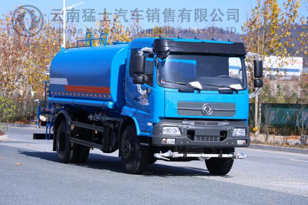 Quality Dongfeng 15m³ High-Pressure Water Gun Sprinkler Truck - Front Spray and Rear Sprinkle Road Cleaning Vehicle - Municipal Sanitation and Greening Maintenance Truck for sale