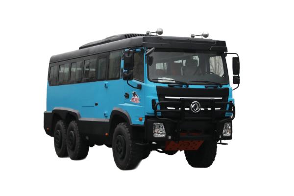 Quality Dongfeng 6-Wheel Drive Off-Road Commuter Bus _ 6*6 All-Terrain Forest Firefighter Personnel Transport Vehicle _ Customized Scenic Area Bus for Tourist Sightseeing for sale