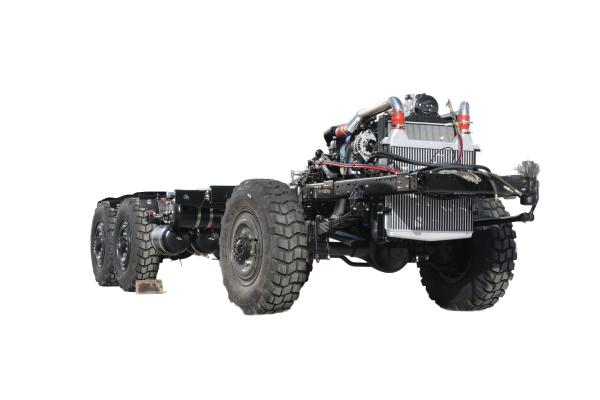 Quality 6x6 Protected Class III Chassis Customization | 6x6 Independent Suspension Special Vehicle Chassis | 300hp 15-ton Semi-Finished Off-Road Truck for sale