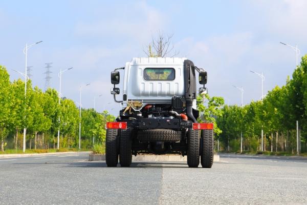 Quality Dongfeng four-wheel drive flat-head light truck off-road chassis for sale
