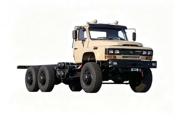Quality 6x6 Off-Road  Customized and Modified Long-Nose - 260HP High-Torque Work Truck Chassis - Dump truck chassis for sale