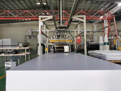 Cina 4x8 2/5 di pollice di PVC della mobilia spumano bordo con superficie lucida in vendita