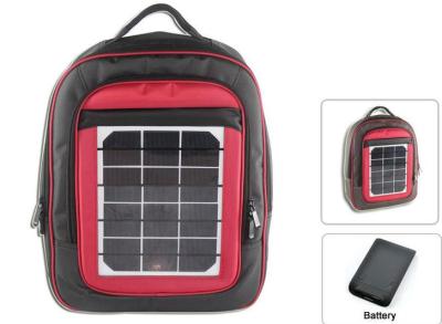 China Cheapest customized solar bags backpack for sale